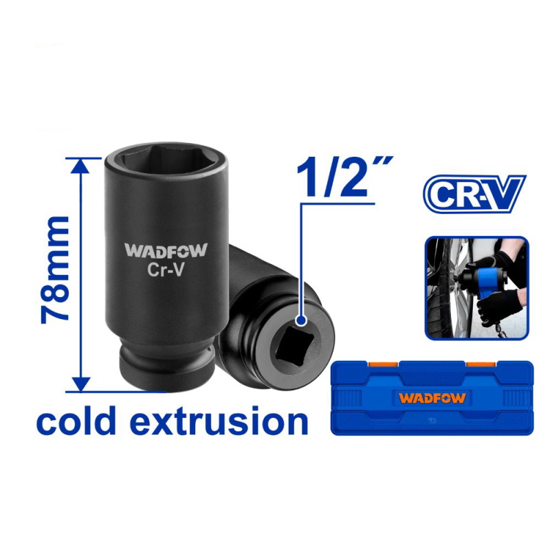 Σετ 10 Καρυδάκια Αέρος 1/2" Wadfow (WMS2D02)