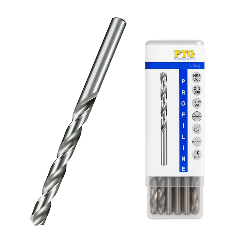Τρυπάνια Κοβαλτίου HSS-Co5 PTG